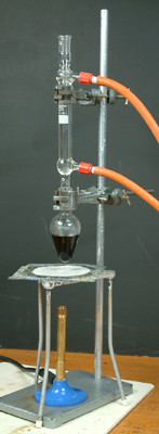 Heating under reflux